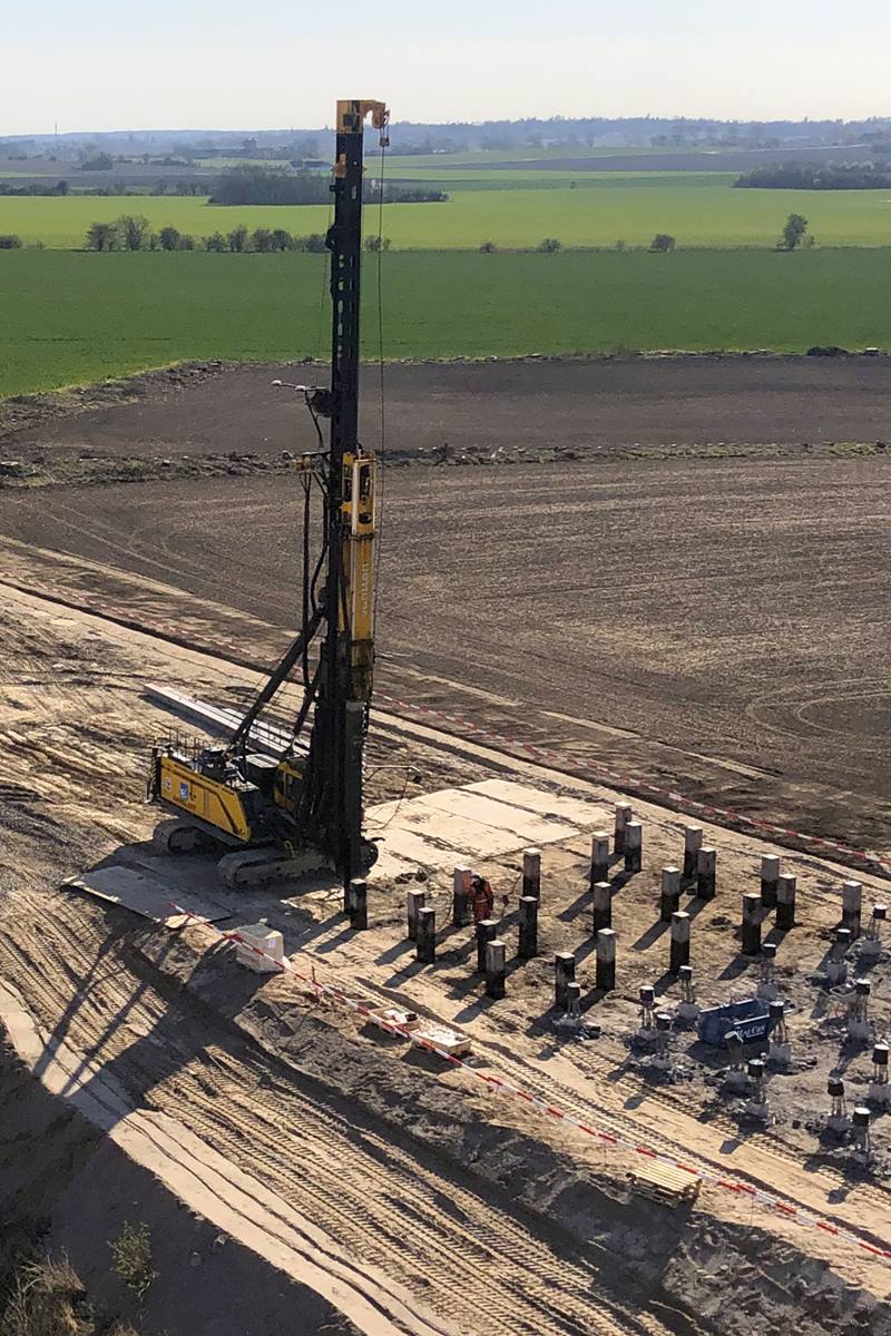 Per Aarsleff A/S - Stabilisering af jernbanedæmninger